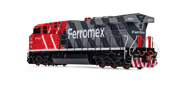 ScaleTrains 41448 Rivet HO GE ES44AC Ferromex "Zebra" FXE 4681 - DC ...