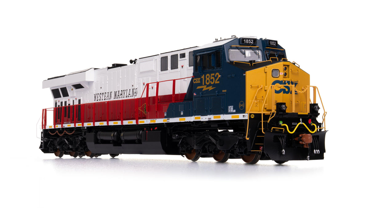 ScaleTrains Rivet 41073 HO Scale GE ES44AH GEVo Western Maryland Herit ...