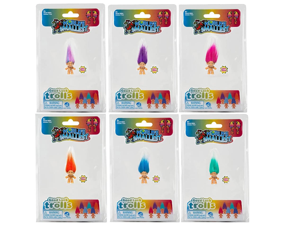 Super Impulse Smallest Good Luck Trolls Assortment (1 Item Picked at R ...