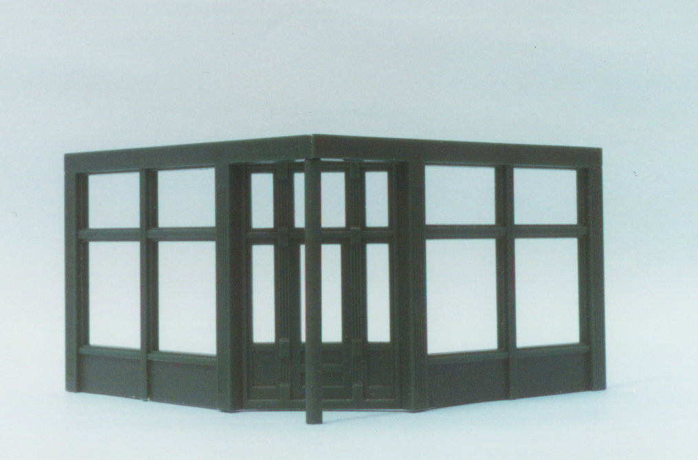 Smalltown USA 699-0003 HO Scale 20' Store Front Corner — White Rose Hobbies