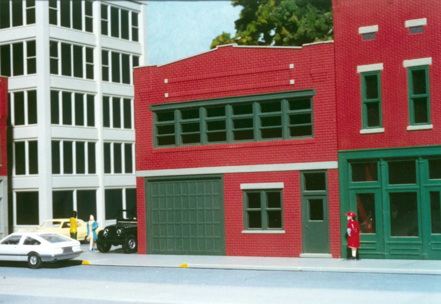 Smalltown USA 699-6018 HO Scale Parcel Delivery Service Building Kit ...