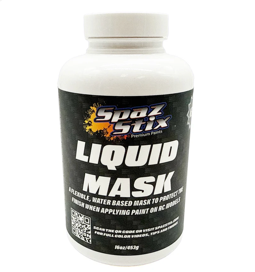 Spaz Stix Water Based Liquid Mask 16oz (V2) — White Rose Hobbies