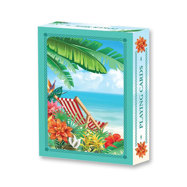 Springbok Beach Standard Playing Cards — White Rose Hobbies