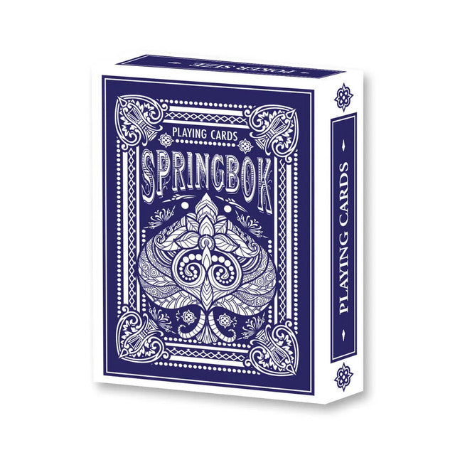 Springbok Blue Standard Playing Cards — White Rose Hobbies