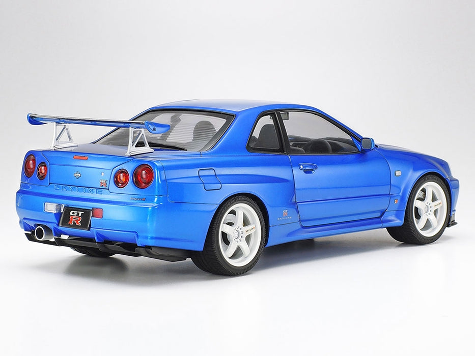 Tamiya 24258 1/24 Nissan Skyline GT-R R34 Model Kit — White Rose Hobbies