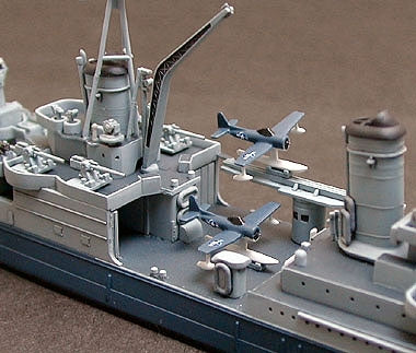 Tamiya 31804 1/700 USS Indianapolis CA35 Crusier Waterline Model Ship ...