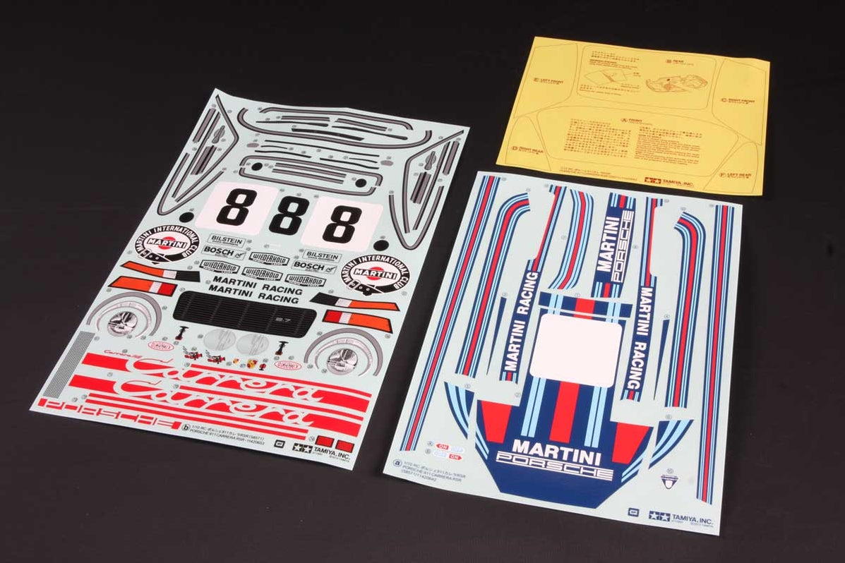 Tamiya 51543 1/10 Scale Porsche 911 Carrera RSR Body — White Rose Hobbies