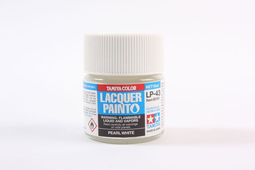 Tamiya 82143 LP-43 Mini Lacquer Paint 10ml - Pearl White — White Rose ...