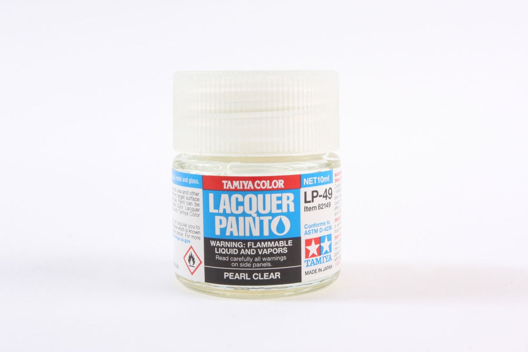 Tamiya 82149 LP-49 Mini Lacquer Paint 10ml - Pearl Clear — White Rose ...