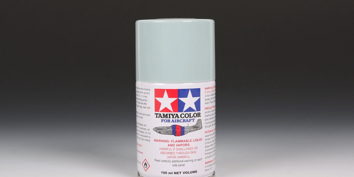 Tamiya 86505 AS-5 Light Blue (Luftwaffe) Lacquer Spray for Aircraft ...