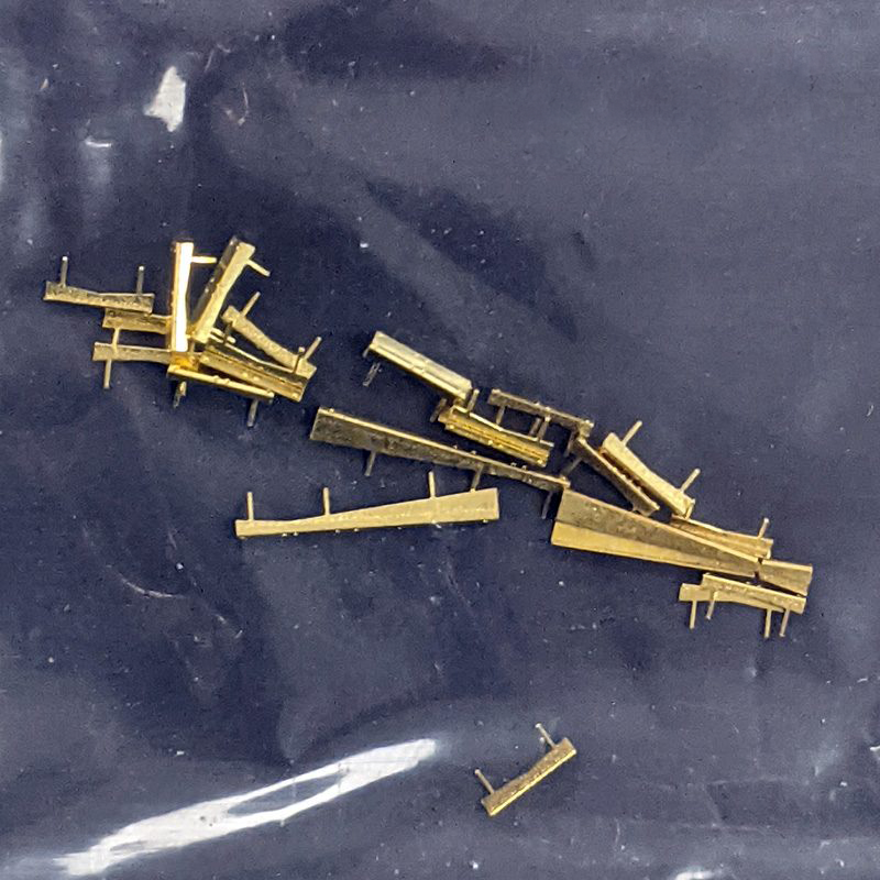 Tangent Scale Models 208 HO Scale Running Board Brackets for 40'/50' B ...