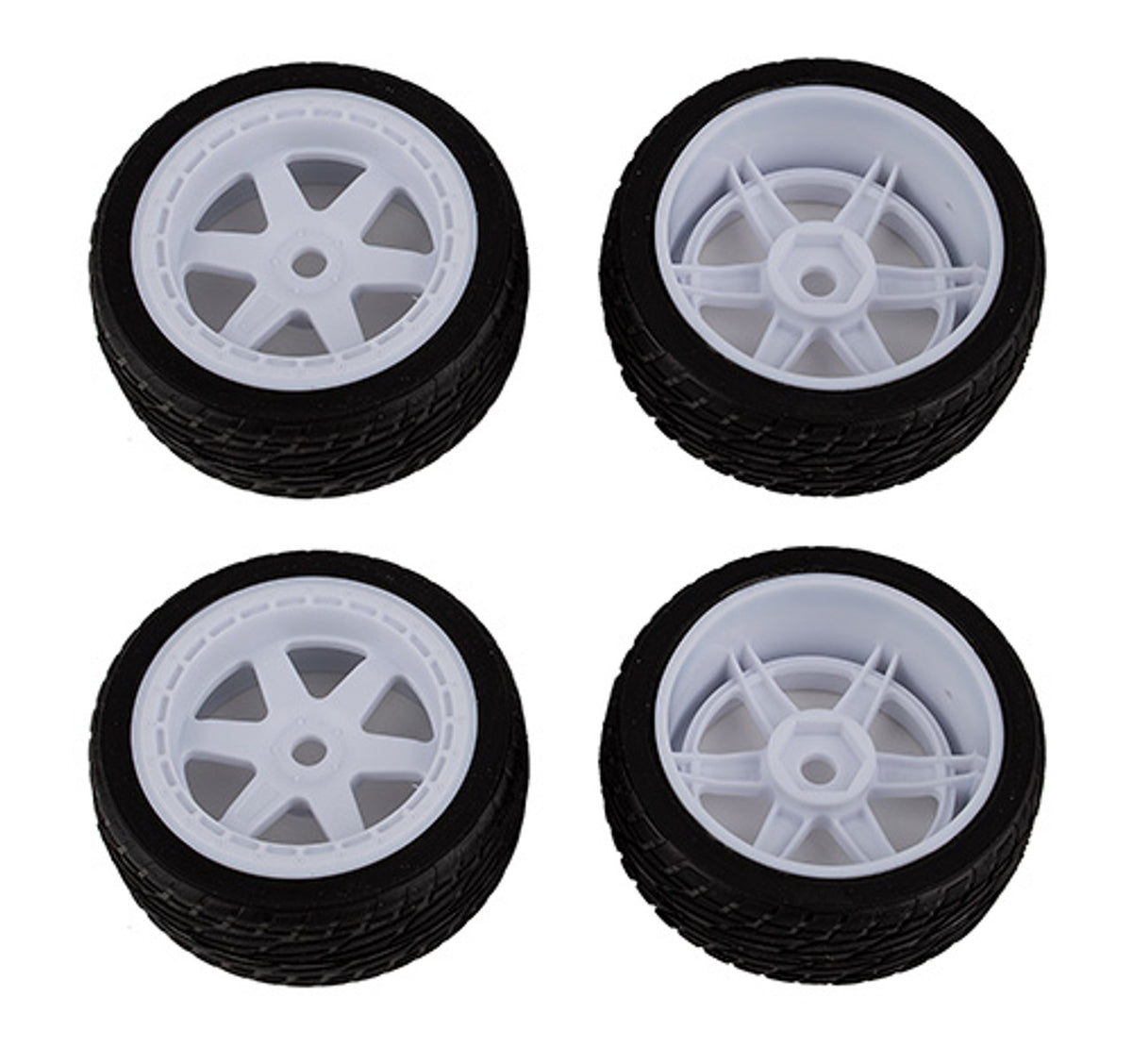 Team Associated 31893 Wheels and Tires for Hoonitruck — White Rose Hobbies