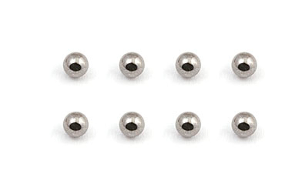 Team Associated 6619 Factory Team Diff Balls, 1/8, Carbide (8) — White ...