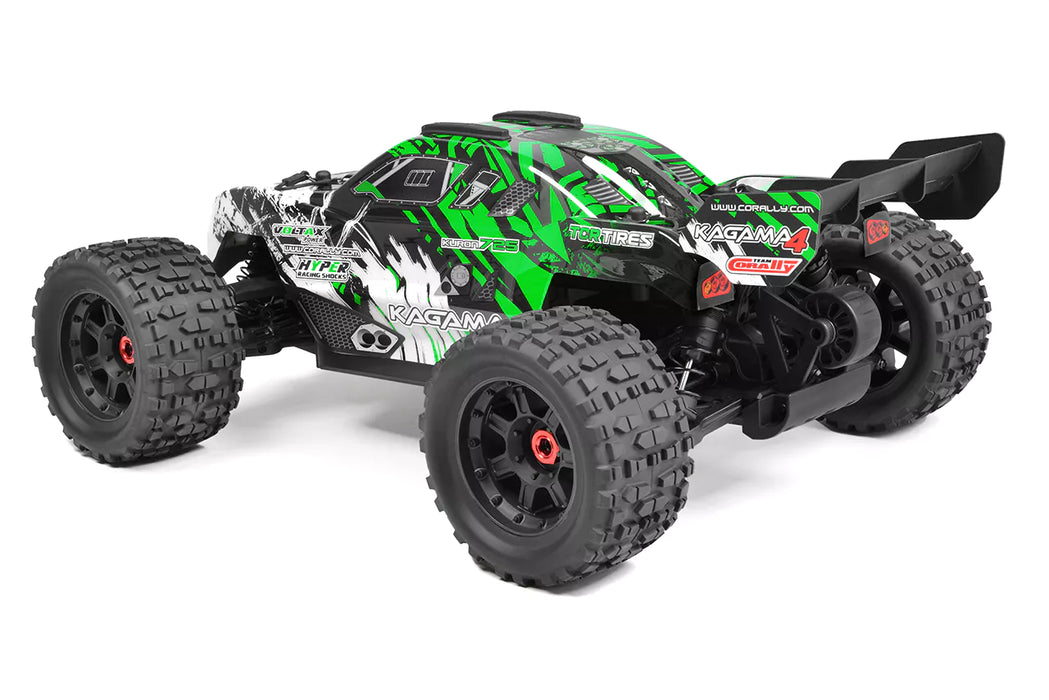 Team Corally C-00293-G Kagama 4 XL 42 Monster Truck RTR - Green — White ...