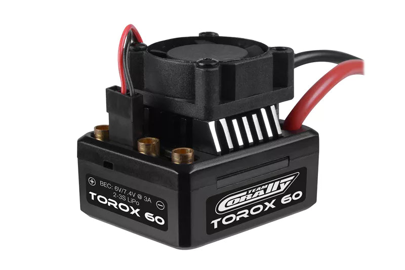 Team Corally C-54010 Torox 60-Brushless ESC 2-3S XP Versions — White ...
