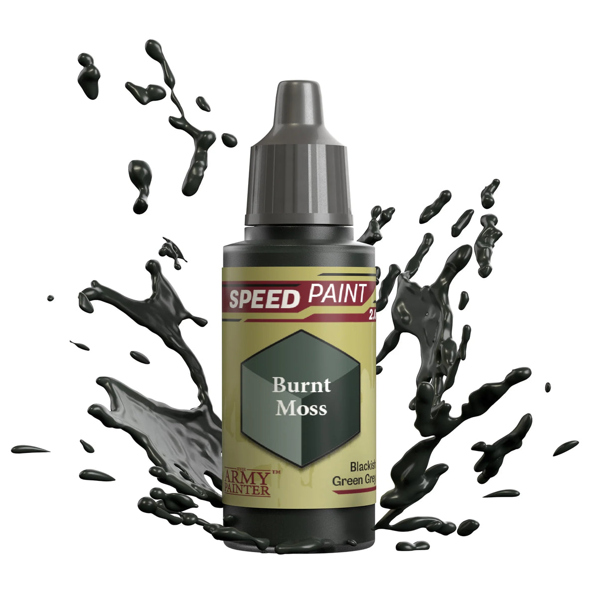 The Army Painter WP2026P Speedpaint: Burnt Moss Acrylic 18ml Bottle ...
