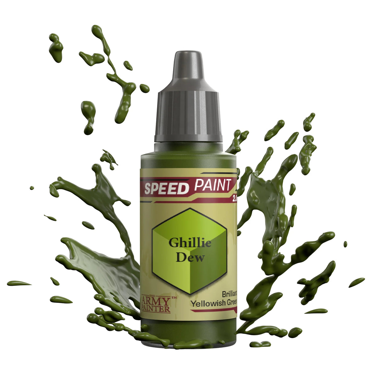 The Army Painter WP2042P Speedpaint: Ghillie Dew Acrylic 18ml Bottle ...