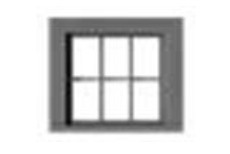 Tichy Train Group 8306 HO Scale 6-Pane Window with Glazing (12 Pack ...