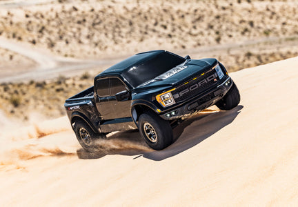 Traxxas 101076-4 Black 1/10 Pro Scale Ford Raptor R™ 4x4 VXL Replica T ...