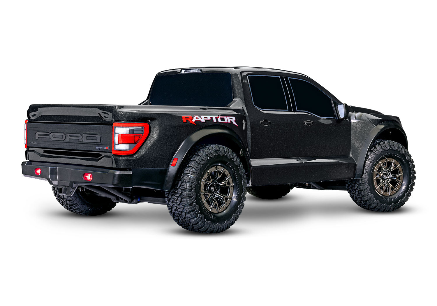 Traxxas 101076-4 Black 1/10 Pro Scale Ford Raptor R™ 4x4 VXL Replica T ...