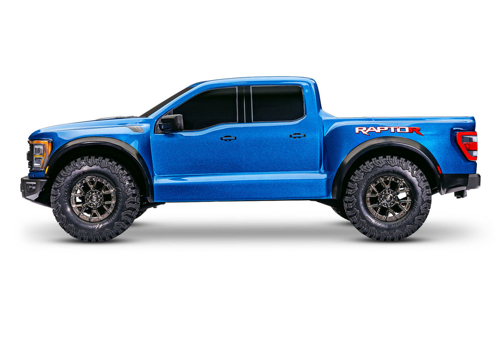 Traxxas 101076-4 Metallic Blue 1/10 Pro Scale Ford Raptor R™ 4x4 VXL R ...