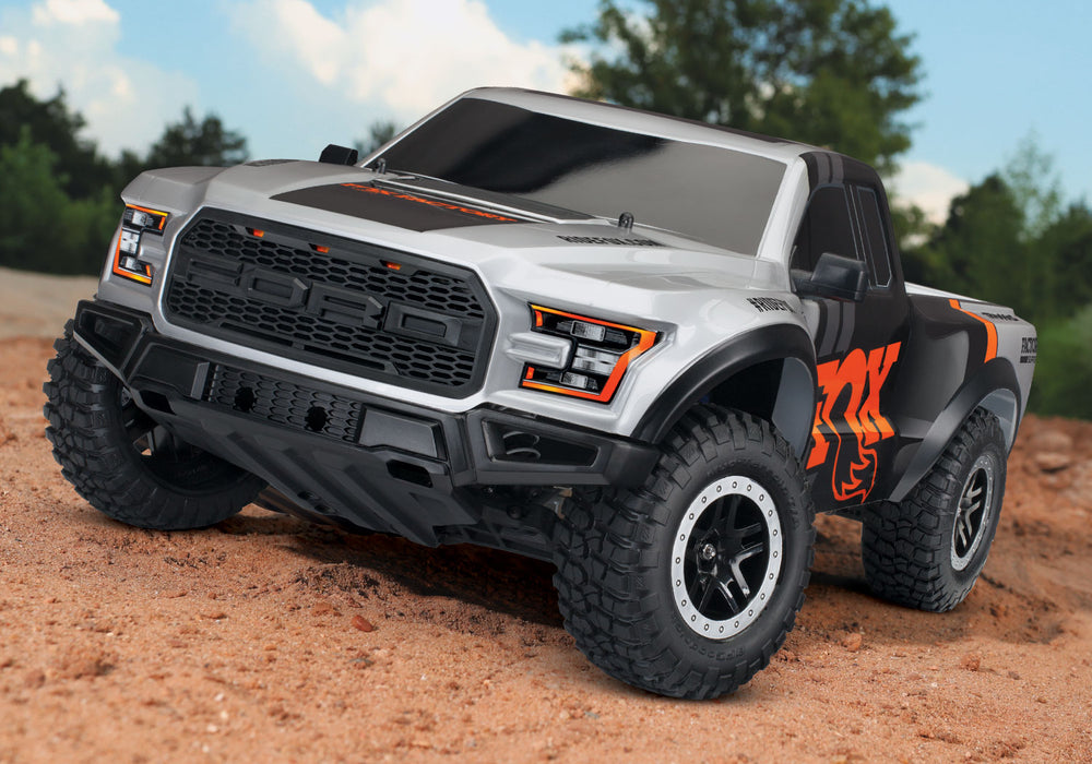 Traxxas 58094-8 FOX Ford Raptor RTR 1/10 XL-5 Stadium Truck with Batte ...