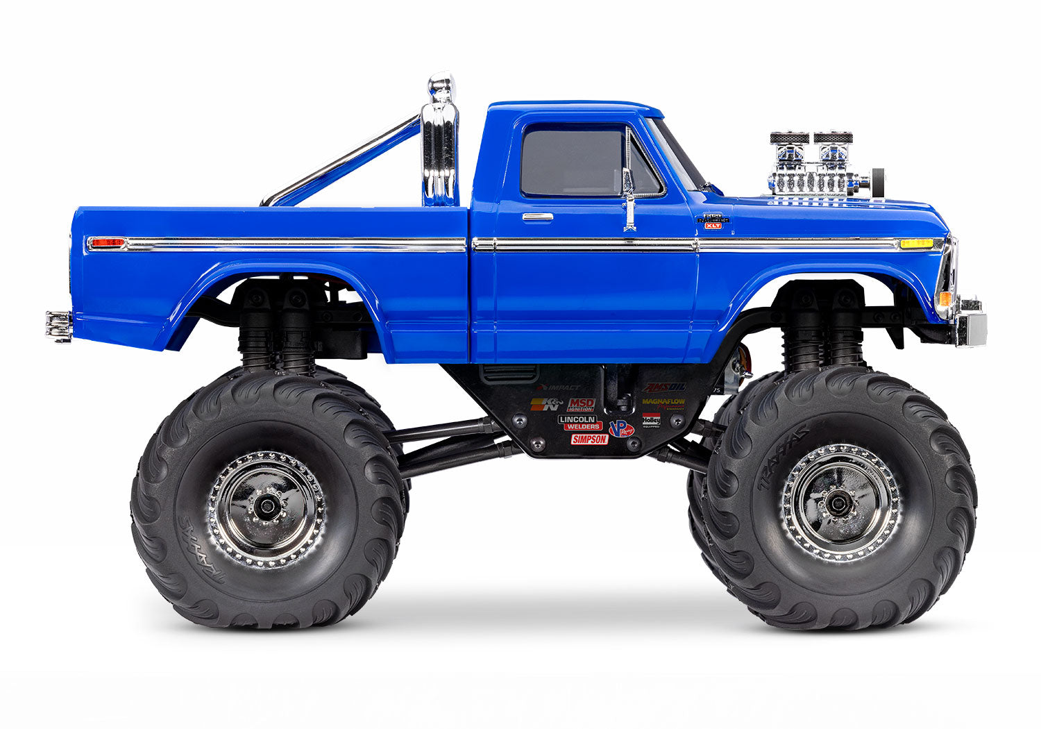 Traxxas 98044-1 Blue 1/18 TRX-4MT Ford F-150 Truck Monster Truck ...