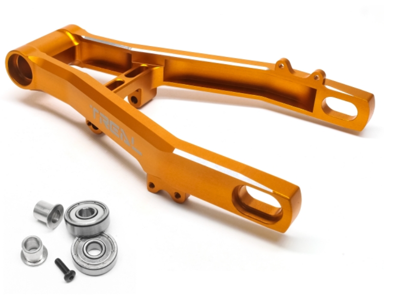 Treal Hobby (X003XB5EW3) Orange CNC Aluminum Swingarm for LOSI PROMOTO ...