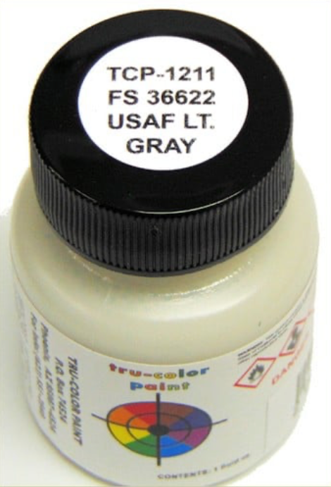 Tru-Color 1211 FS36622 Gray 1oz Acrylic Model Paint — White Rose Hobbies