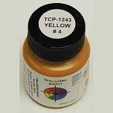 Tru-Color 1243 US Yellow #4 1oz. Acrylic Model Paint — White Rose Hobbies