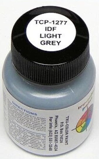 Tru-Color 1277 FS36375 IDF Light Ghost Grey 1 oz. Acrylic Model Paint ...
