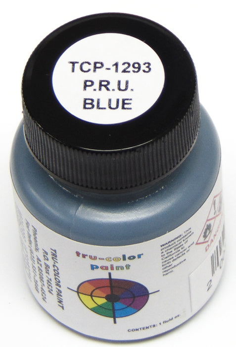 Tru-Color 1293 RAF P.R.U. Blue 1 oz. Acrylic Model Paint — White Rose ...