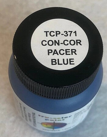 Tru-Color 371 Con-Cor Pacer Blue 1 oz. Acrylic Model Paint — White Rose ...