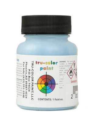 Tru-Color 372 RTA Light Blue 1 oz. Acrylic Model Paint — White Rose Hobbies