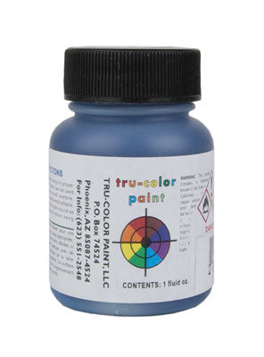 Tru-Color 392 Frisco Meteor Blue 1 oz. Acrylic Model Paint — White Rose ...