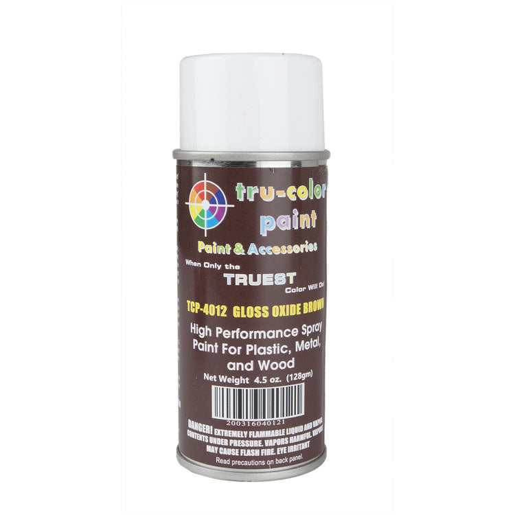Tru-Color 4012 Oxide Brown High Performance Spray Paint 4.5oz — White ...