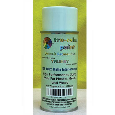 Tru-Color 4032 Matte Interior Green High Performance Spray Paint 4.5oz ...