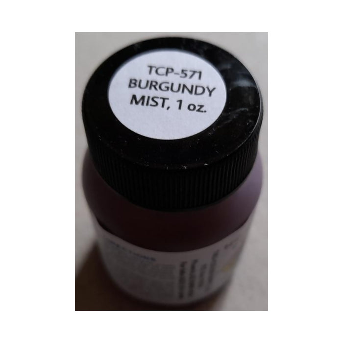 Tru-Color 571 Burgundy Mist 1 oz. Acrylic Model Paint — White Rose Hobbies