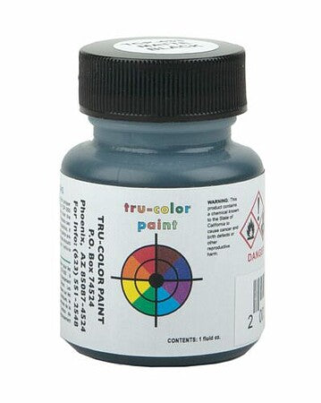Tru-Color 614 Interior Matt Black 1 oz. Acrylic Model Paint — White ...