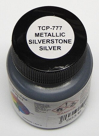 Tru-Color 777 Silverstone Silver Metallic 1 oz. Acrylic Model Paint ...