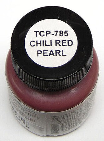 Tru-Color 785 Chili Red Pearl 1 oz. Acrylic Model Paint — White Rose ...