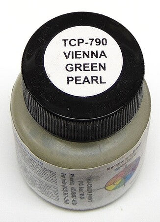 Tru-Color 790 Vienna Green Pearl 1 oz. Acrylic Model Paint — White Rose ...