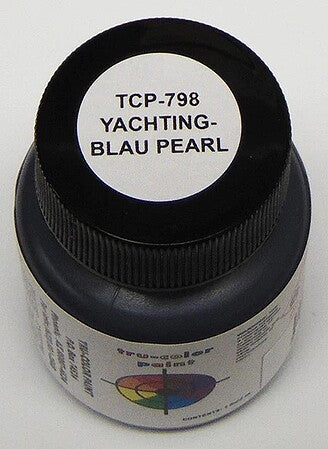Tru-Color 798 Yachtingblau Pearl 1 oz. Acrylic Model Paint — White Rose ...
