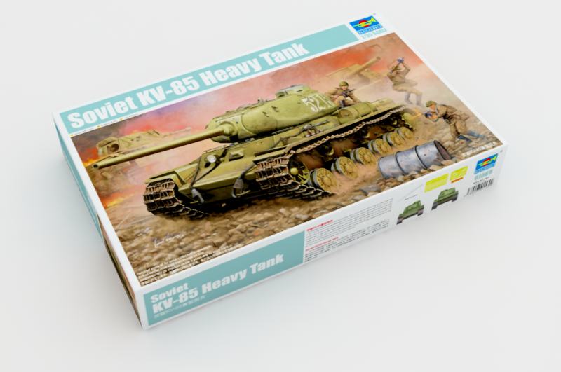 Trumpeter Scale Models 1569 1/35 Soviet KV-85 Heavy Tank Model Kit ...