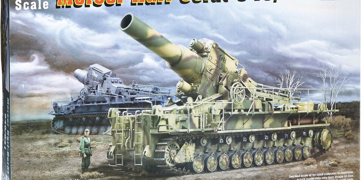 Trumpeter Scale Models 215 1/35 Morser Karl Gerat 040/041 German Gun M ...