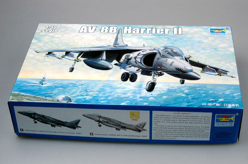 Trumpeter Scale Models 2229 1/32 AV-8B Harrier II Early Version Attack ...