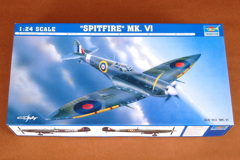 Trumpeter Scale Models 2413 1/24 Supermarine Spitfire Mk.VI British Fi ...