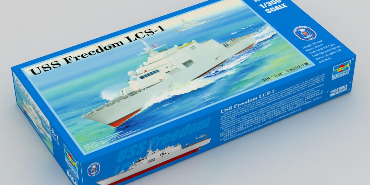 Trumpeter Scale Models 4549 1/350 USS Freedom LCS-1 Littoral Combat Sh ...