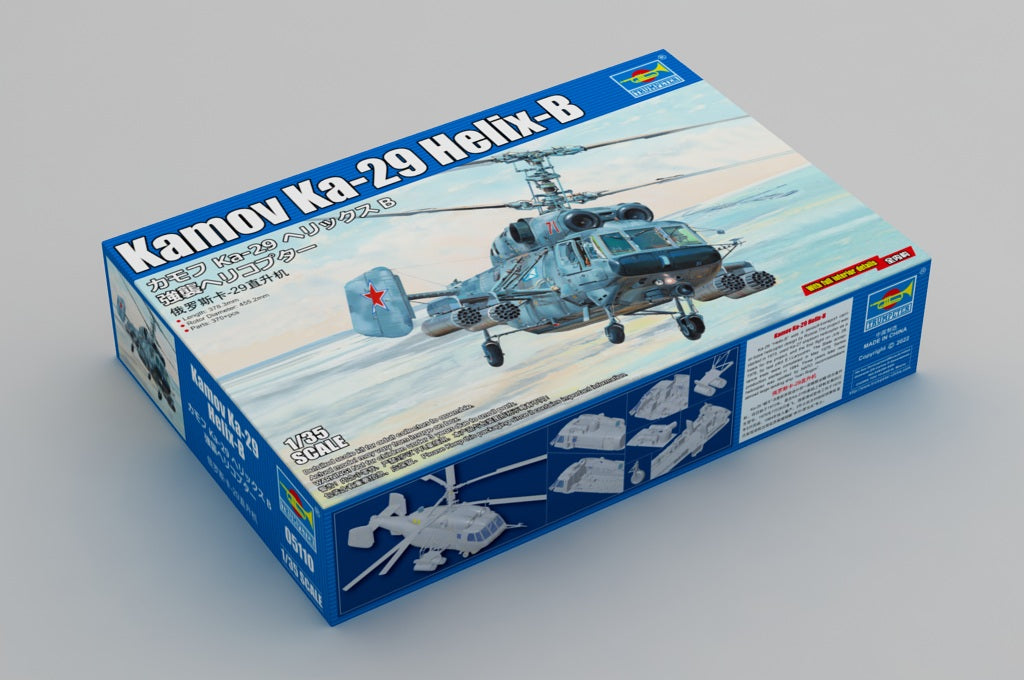 Trumpeter Scale Models 5110 1/35 Kamov Ka-29 Helix-B Helicopter Model ...