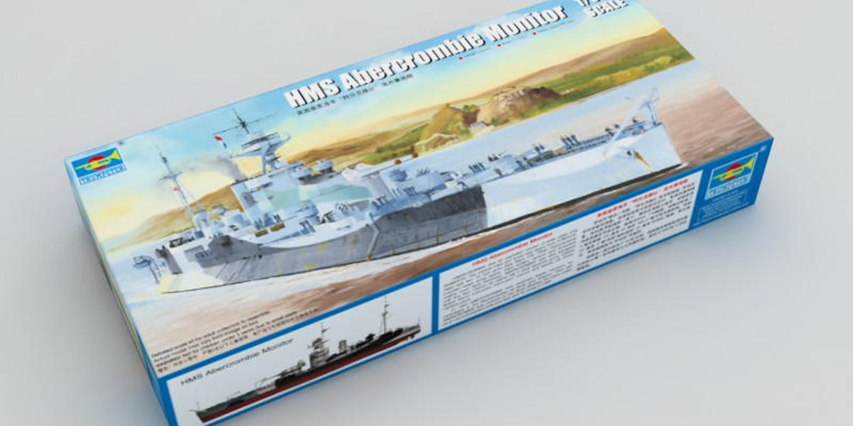 Trumpeter Scale Models 5336 1/350 HMS Abercrombie British Monitor Mode ...